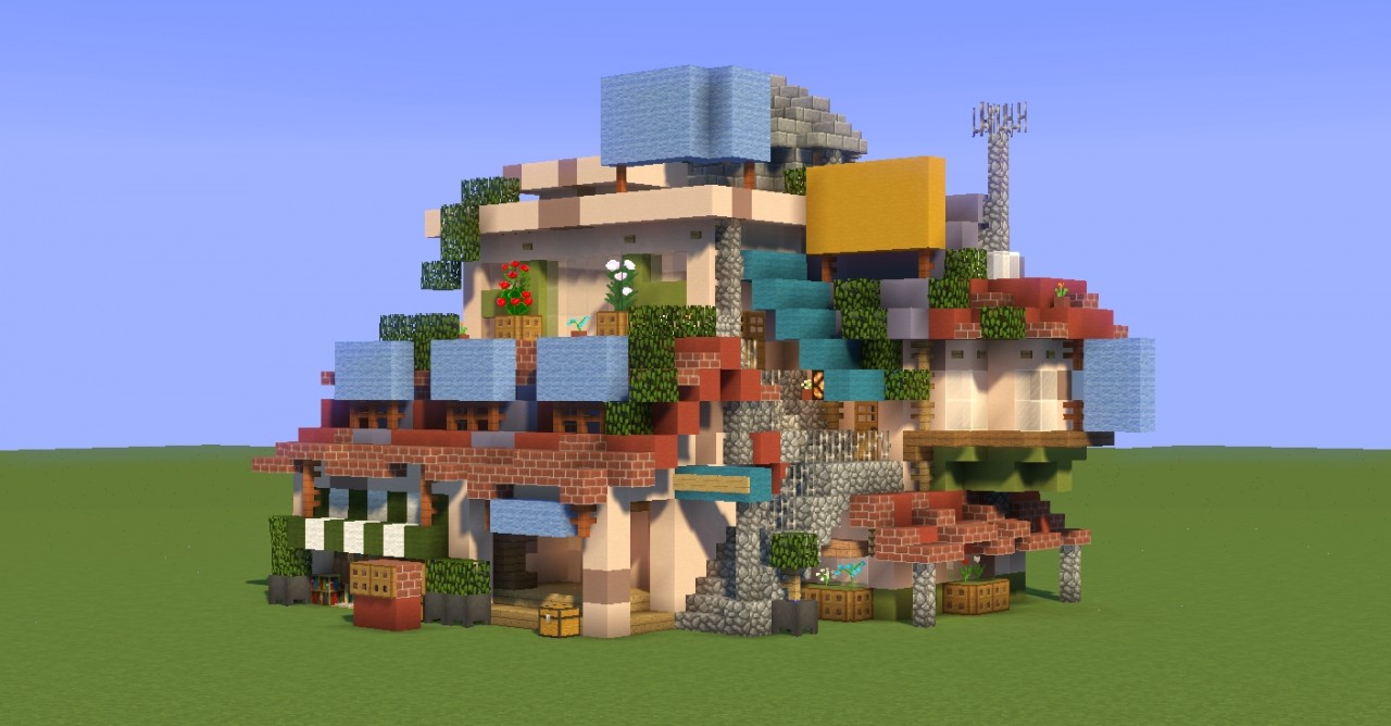 Asian Inspired Shop Minecraft Map