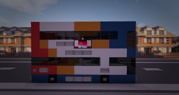 Vehicle - Double Decker Bus Minecraft Map