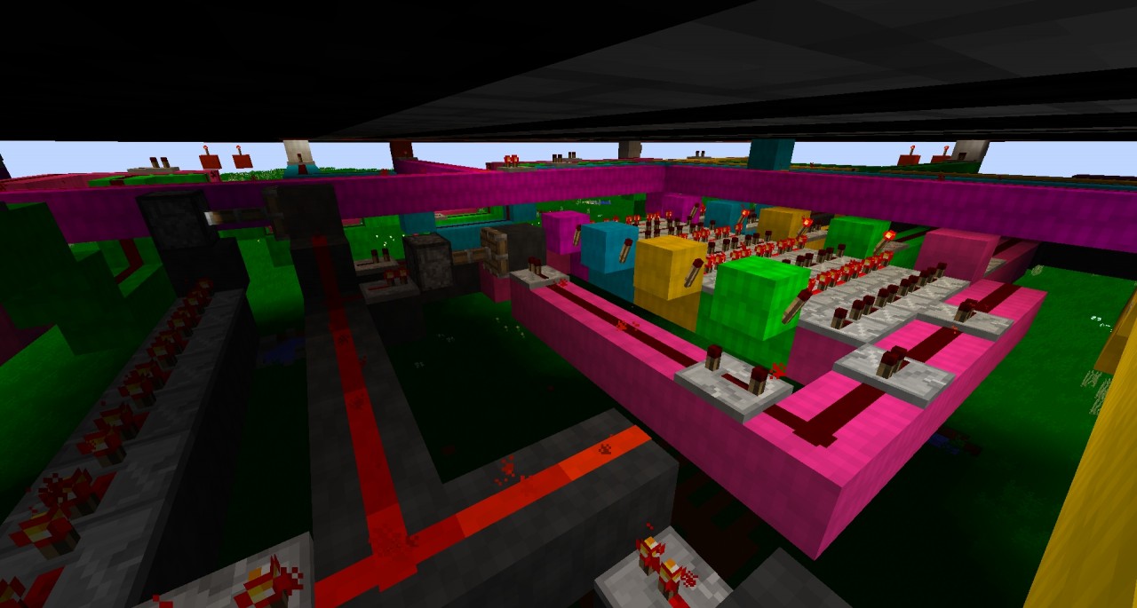 Street intersection - traffic lights Minecraft Map