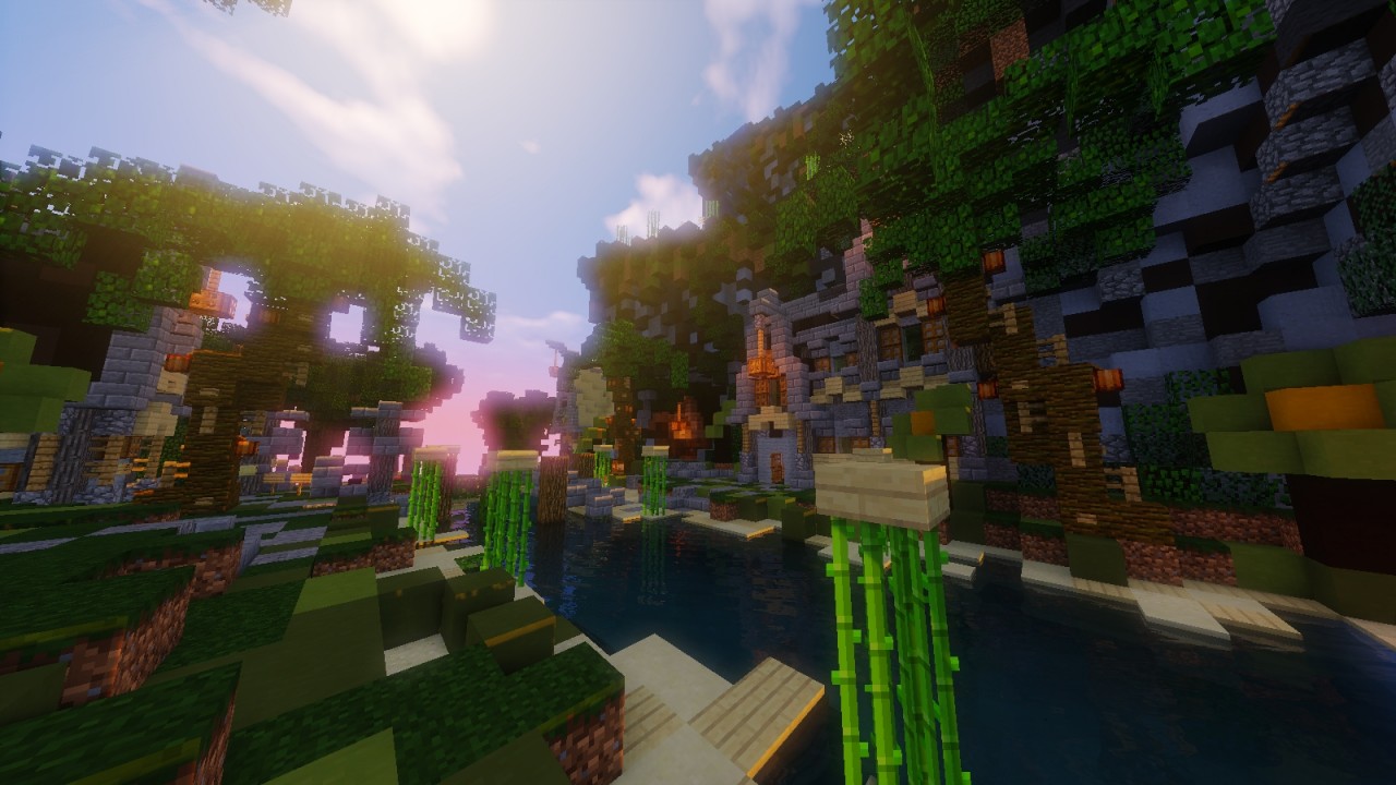 Lush Everglades Minecraft Map