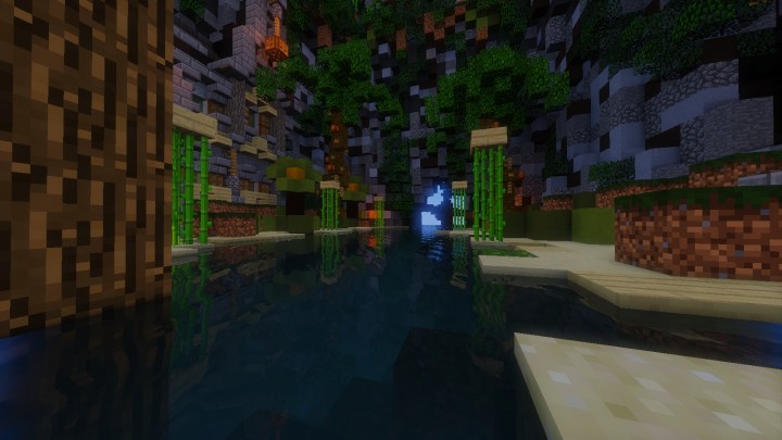 Lush Everglades Minecraft Map