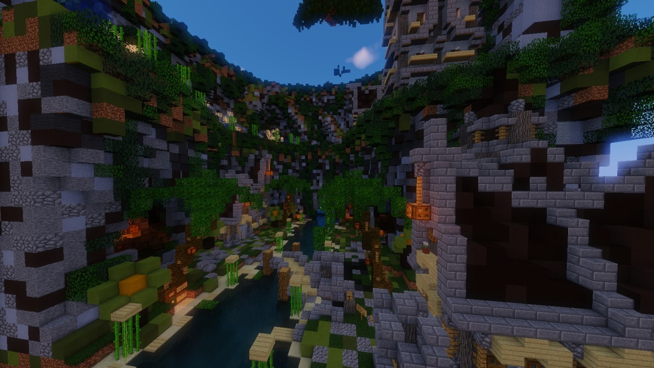 Lush Everglades Minecraft Map