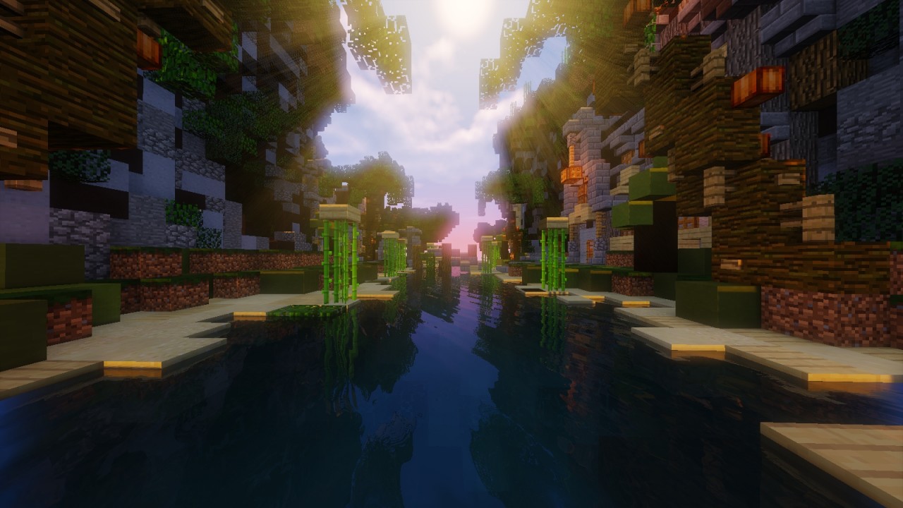 Lush Everglades Minecraft Map