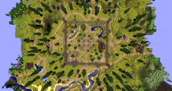 Factions Spawn + WarZone - Vigon Minecraft Map