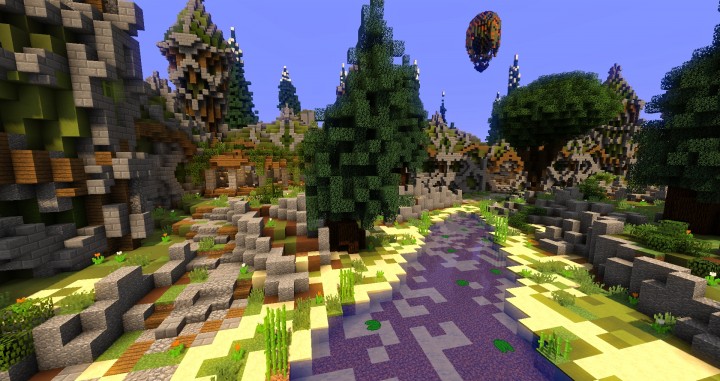 Factions Spawn + WarZone - Vigon Minecraft Map