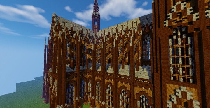 Cologne cathedral / (Kölner dom) - Scale 1:1 Minecraft Map