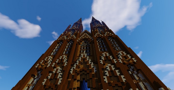 Cologne cathedral / (Kölner dom) - Scale 1:1 Minecraft Map