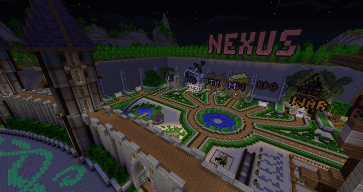 Old MineWorld Lobby Minecraft Map