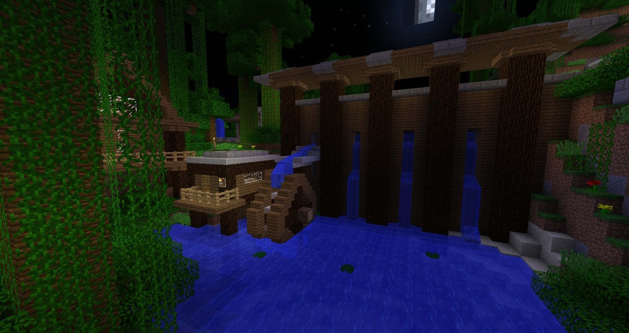 MineWorld Survival Spawn Minecraft Map