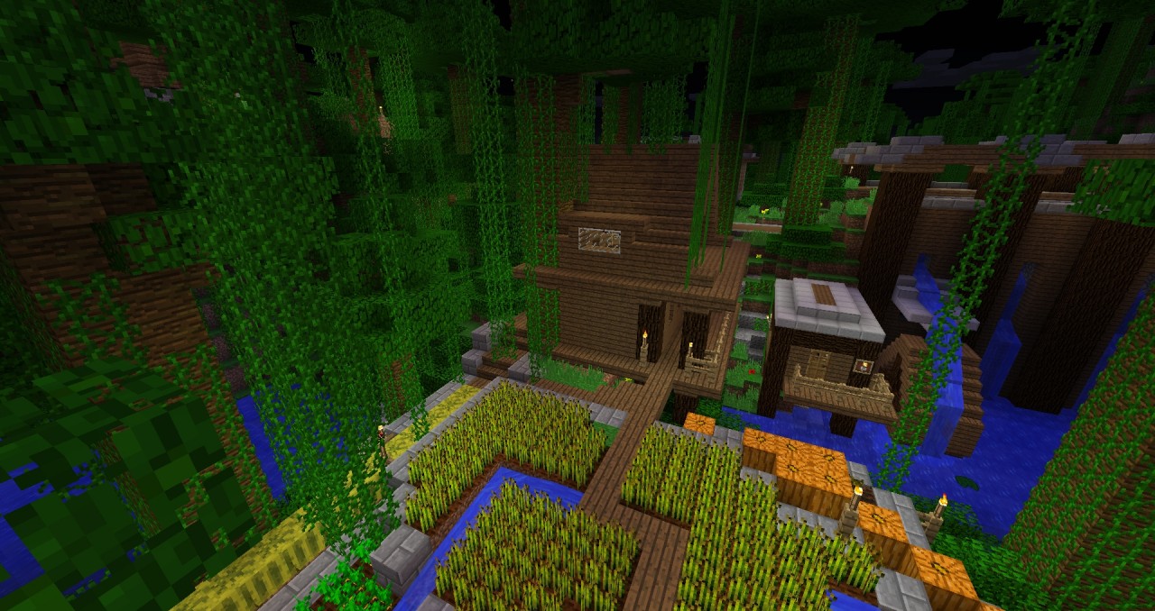 MineWorld Survival Spawn Minecraft Map