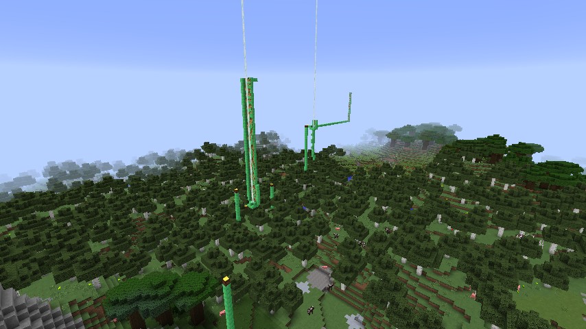 Flying Target Practice Minecraft Map