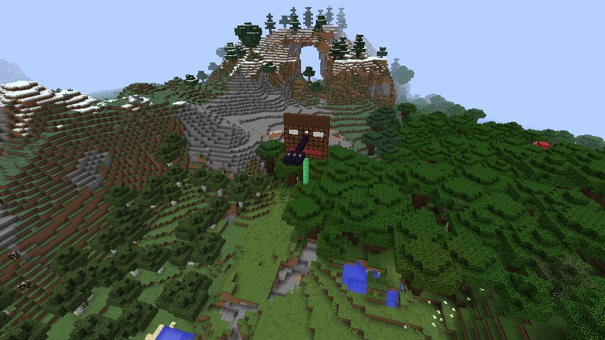 Flying Target Practice Minecraft Map