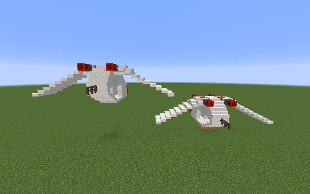 Republic Gunship Minecraft Map