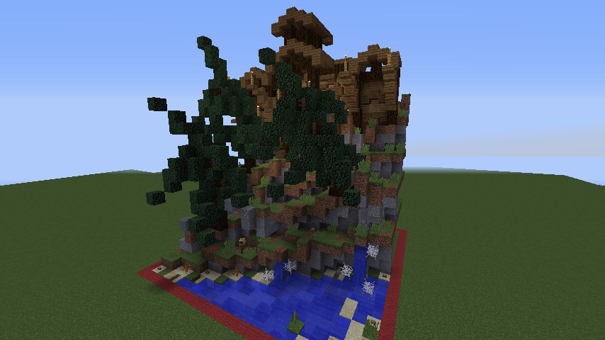 Small Forest Build. Minecraft Map
