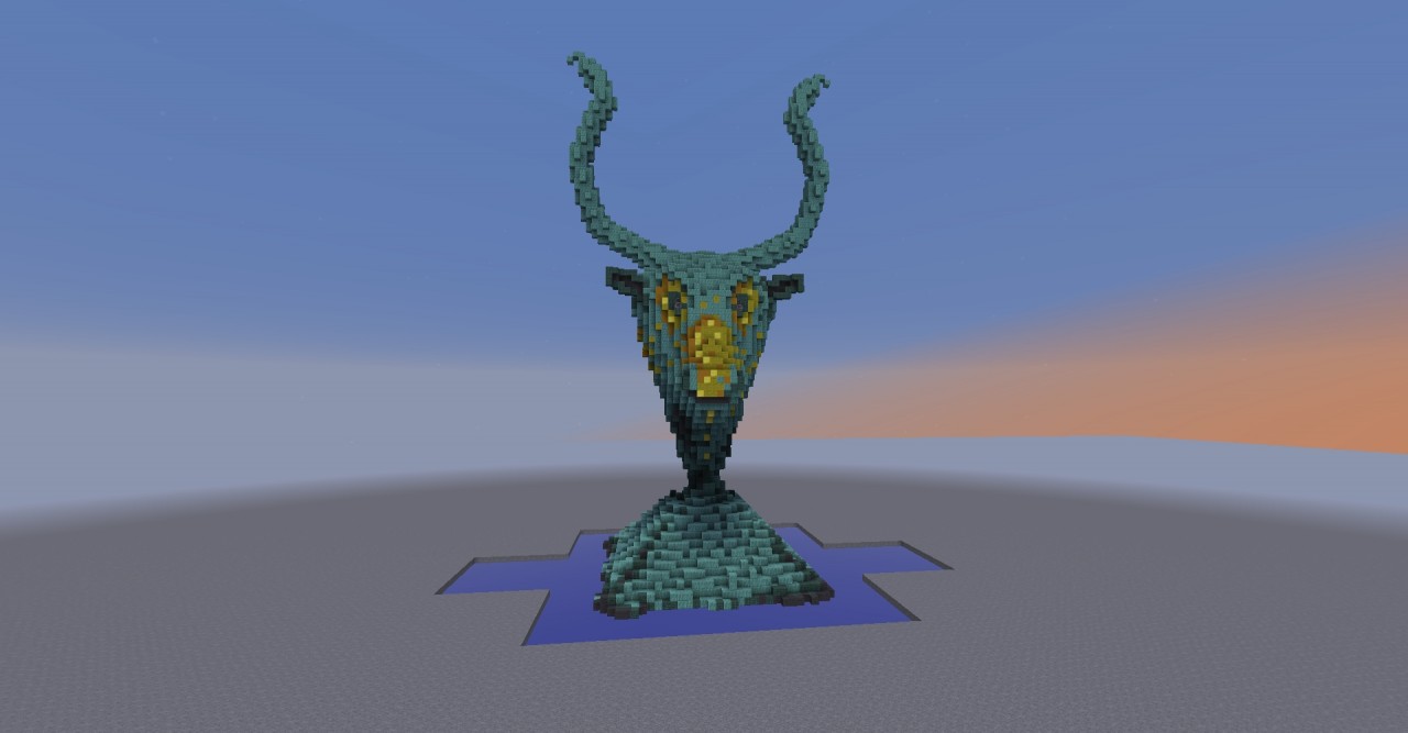 Bull Statuette - Level 30 Special - Download available. Minecraft Map
