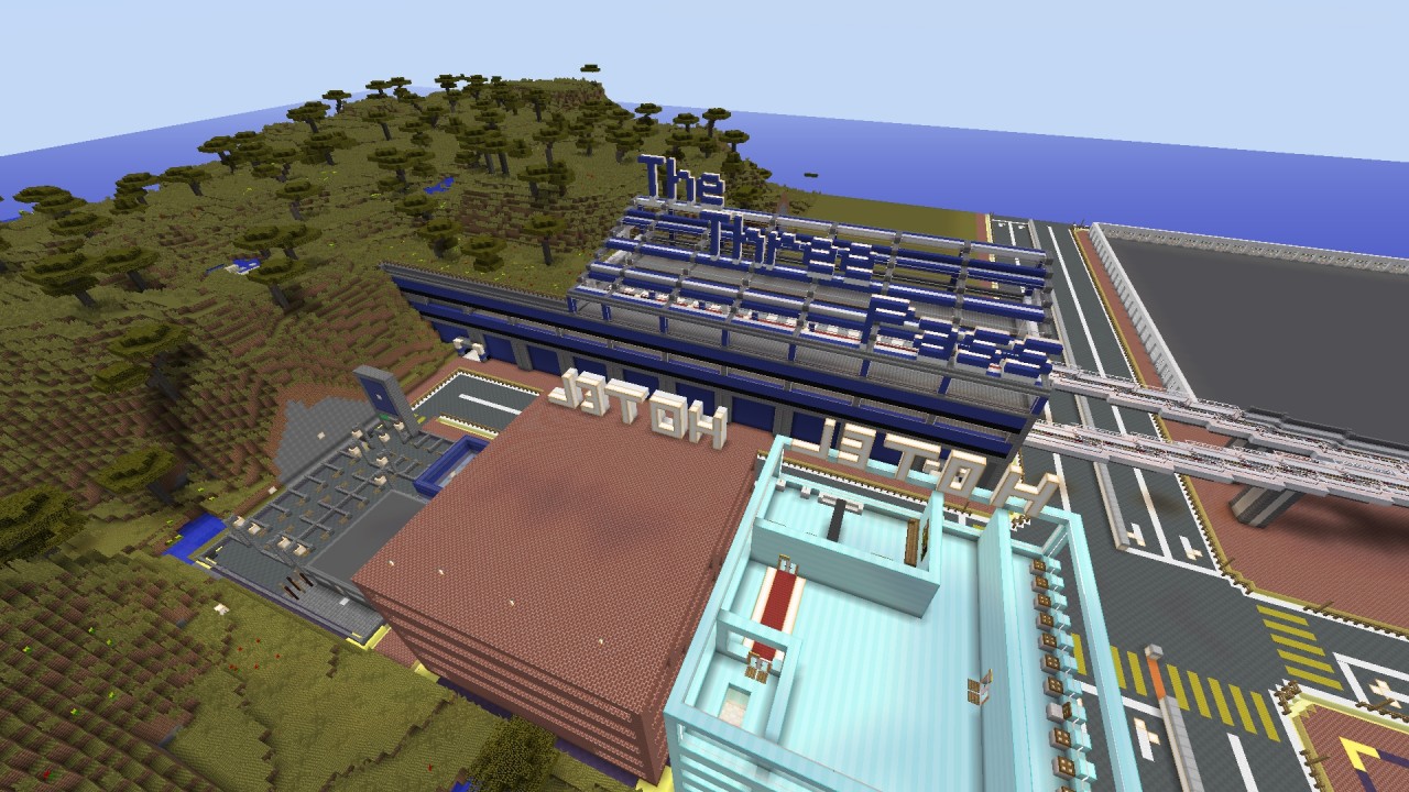 Nazca Railway - Los Sengas Division Minecraft Map
