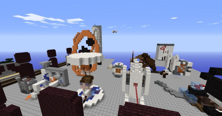 Portal land Minecraft Map