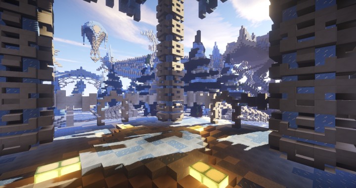 Epic Frozen Hub - Created by BB-Team Minecraft Map