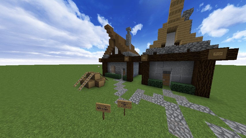 Medieval Vile - FoxxyPirateGamer (1.8+) Minecraft Map