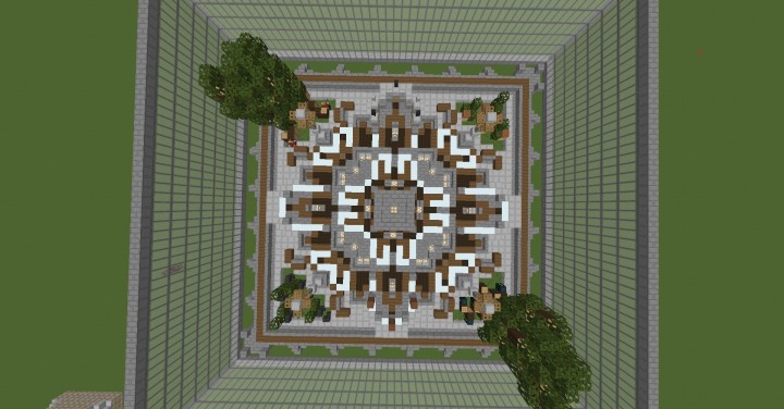 Simple Factions Server Spawn {FREE} Minecraft Map