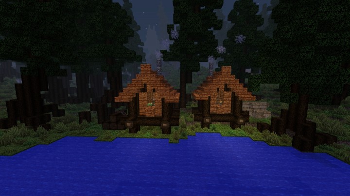 Fishing Shacks Minecraft Map