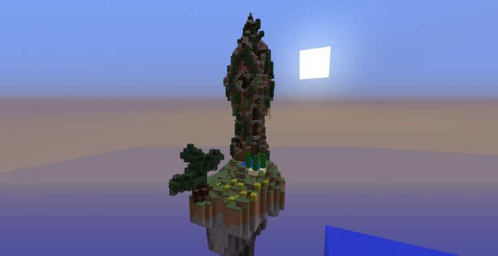 My first skywars map island Minecraft Map