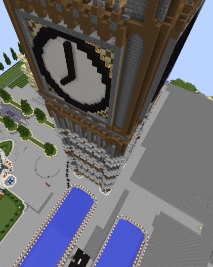 Elizabeth Tower ( Big Ben ) Minecraft Map