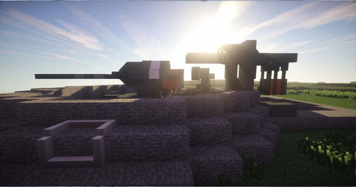 FLAK 44 12.8cm AA Bunker Minecraft Map