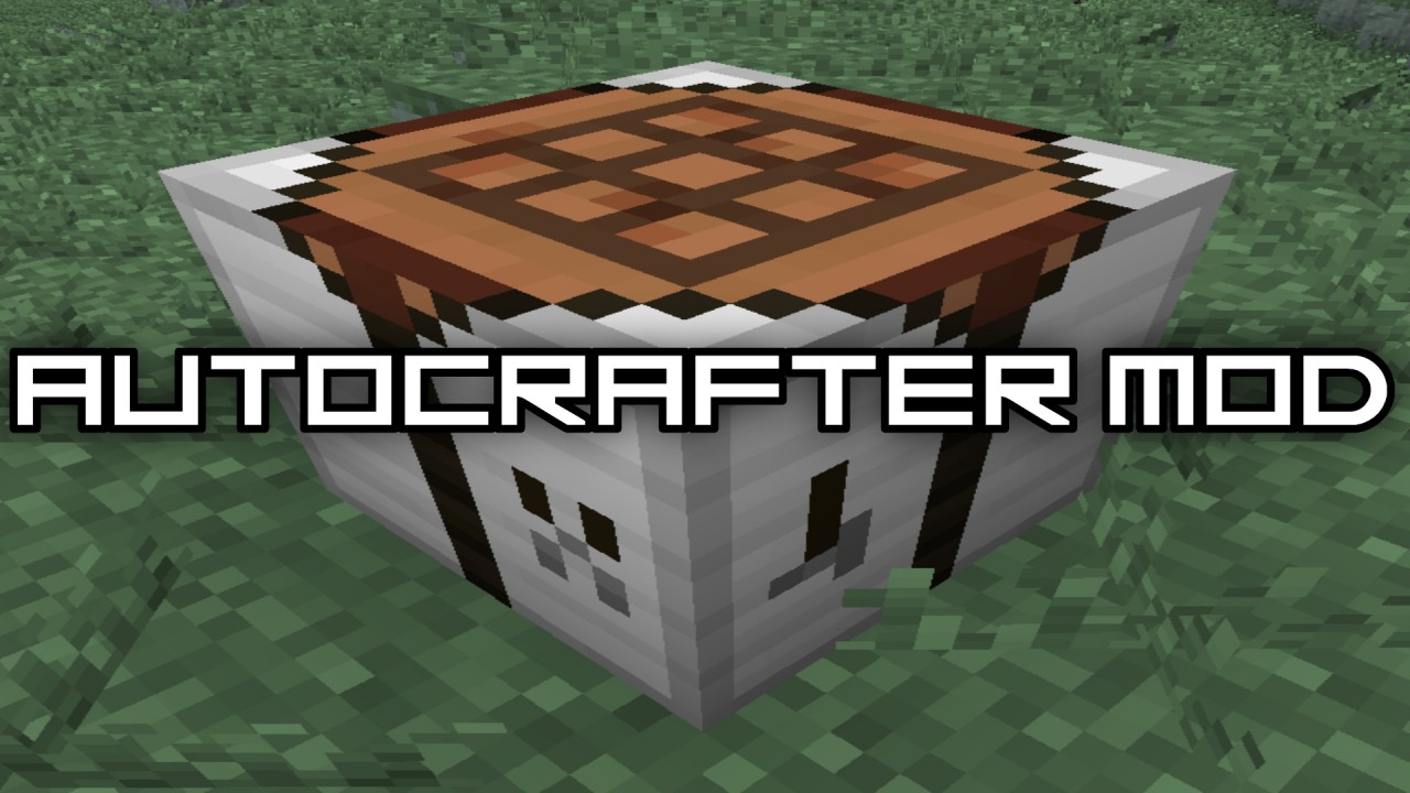 Minecraft: AUTOCRAFTER MOD! Minecraft Blog