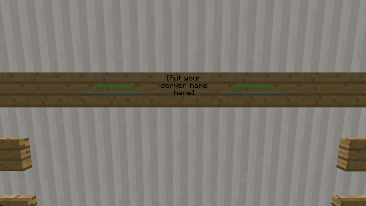 [Free to use] Mini Hub Minecraft Map