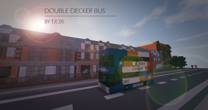 Vehicle - Double Decker Bus Minecraft Map