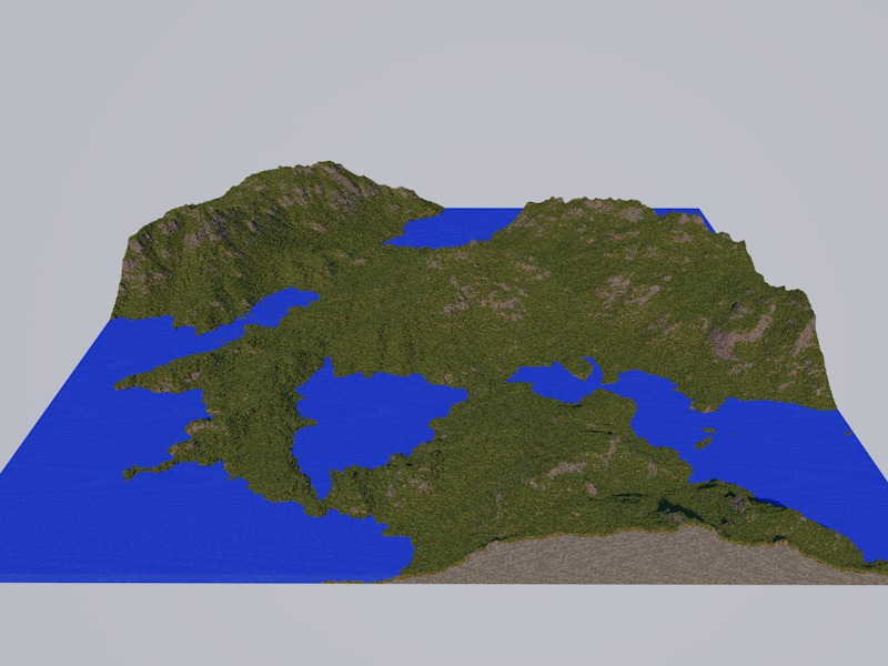 Fantasy Terrain [1,000x1,000] Minecraft Map