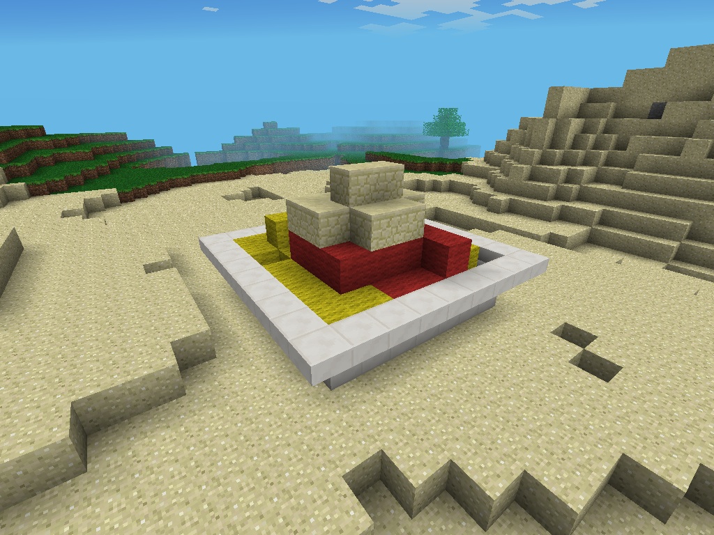 Food. Pixelated food. Minecraft Map