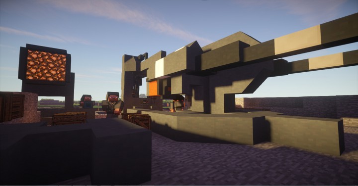 FLAK 44 12.8cm AA Bunker Minecraft Map