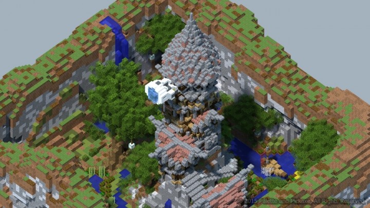 Wizard Tower Minecraft Map