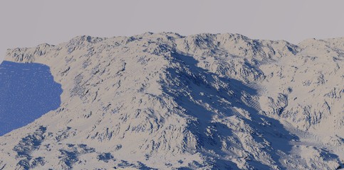 Custom Icy Terrain [1,000x1,000] Minecraft Map