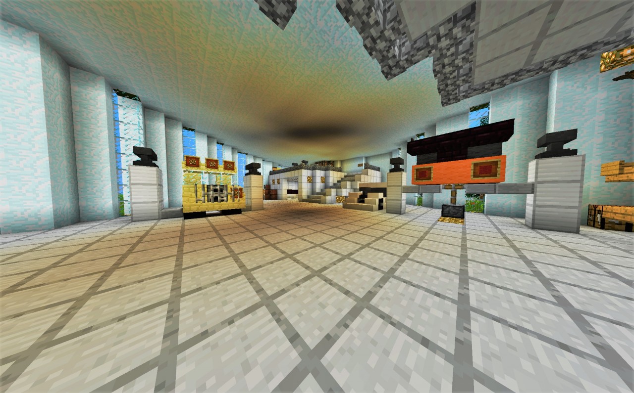 CAR: Car Adaptation & Restauration garage Minecraft Map