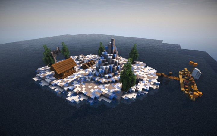 Arctic Island Minecraft Map