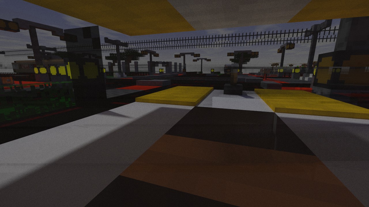 Street intersection - traffic lights Minecraft Map