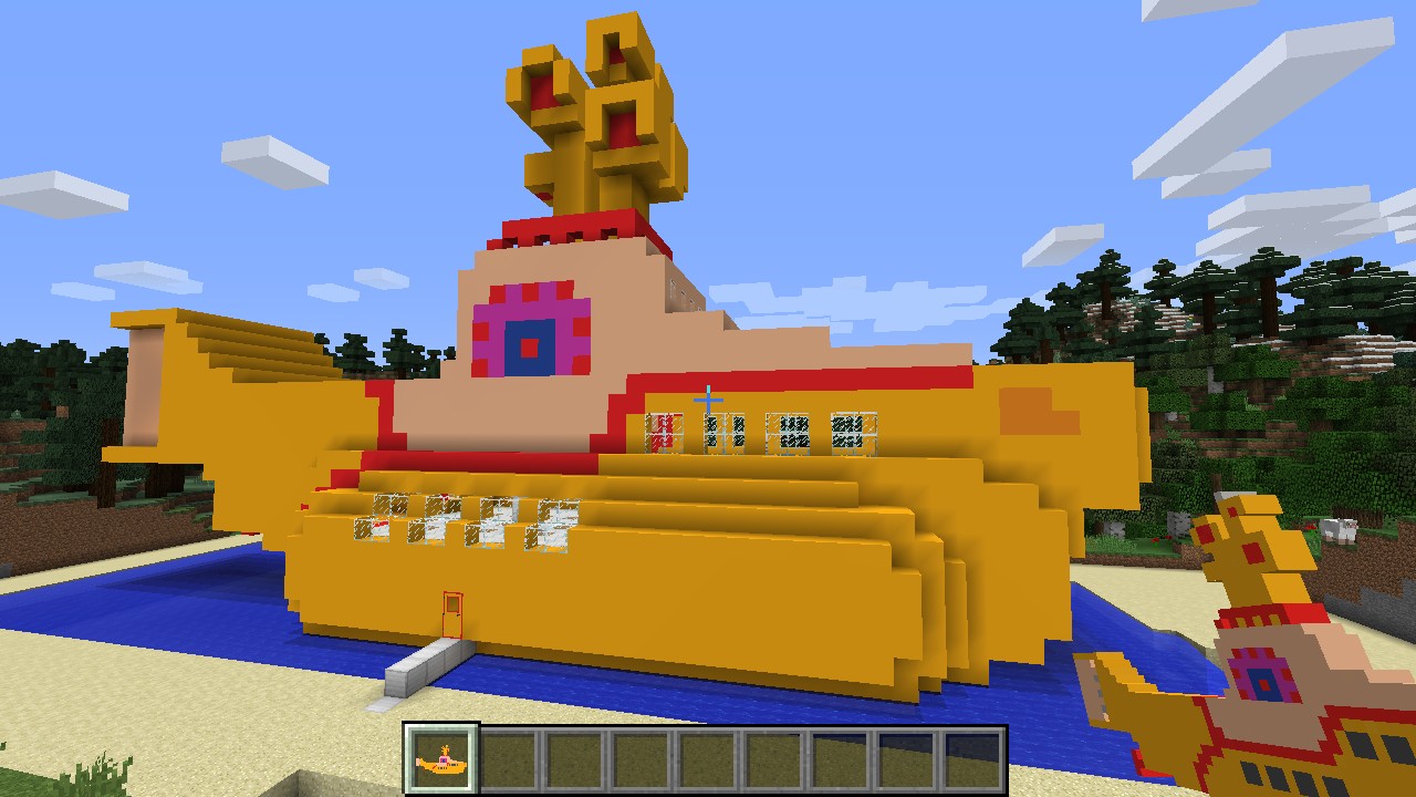 Yellow Submarine Minecraft Mod