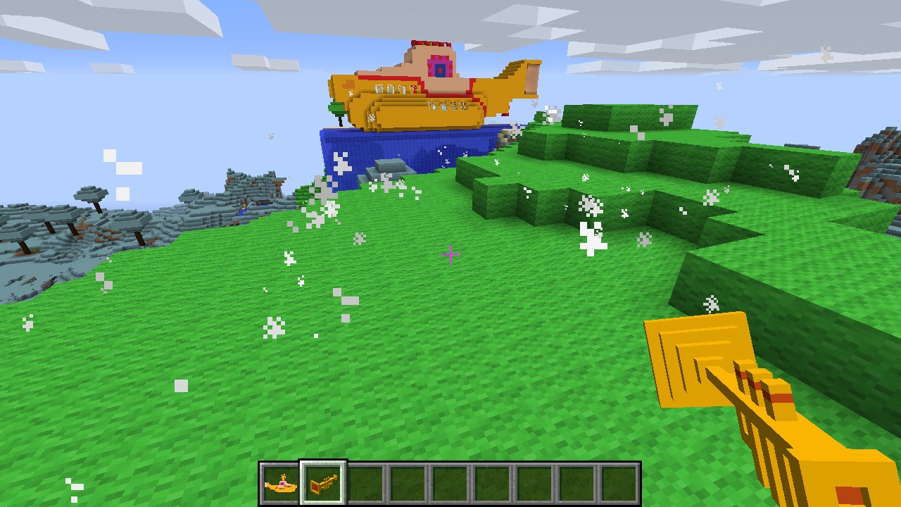 Yellow Submarine Minecraft Mod
