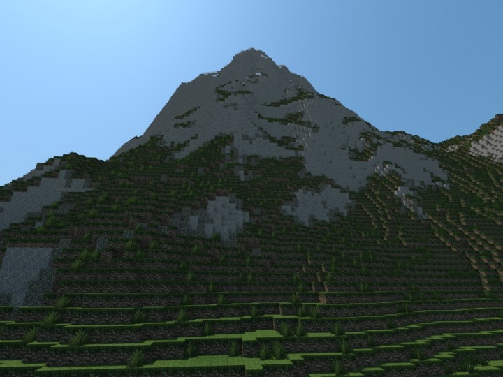 Mountain range Minecraft Map