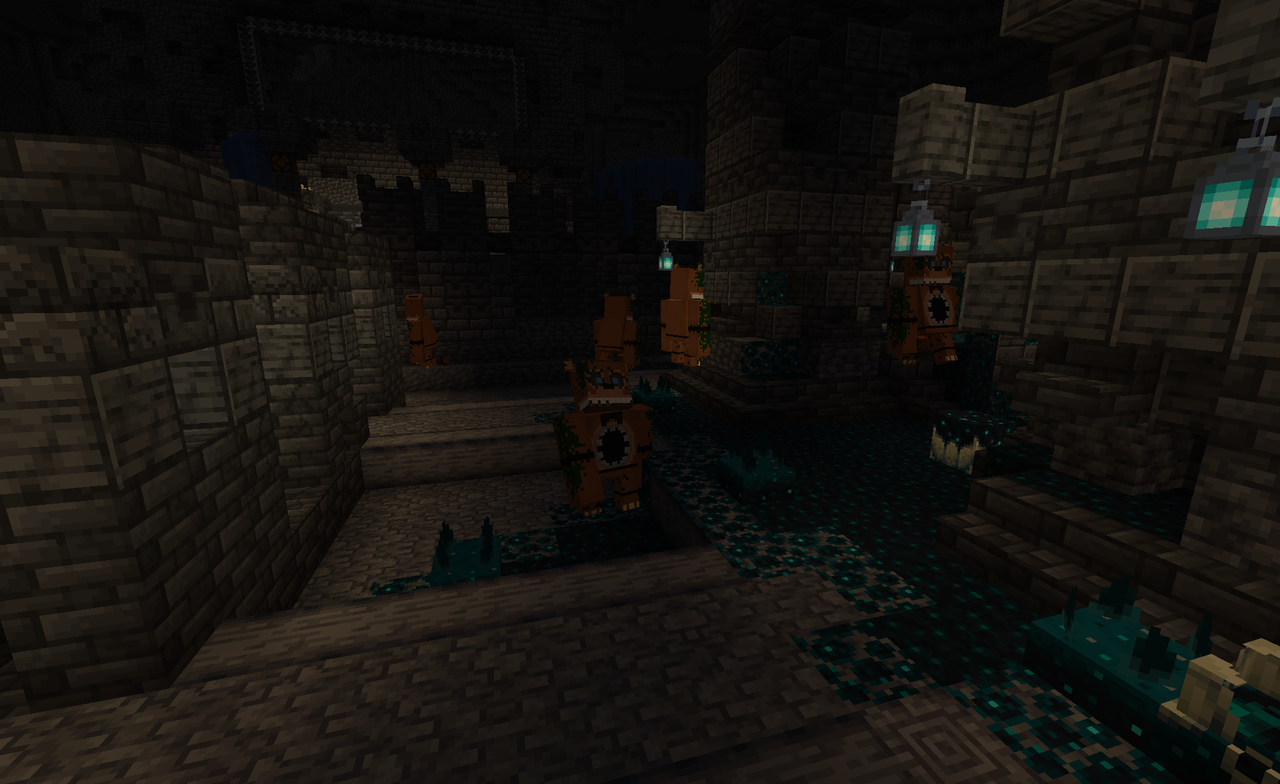 Warden Twisted Freddy Pack Minecraft Texture Pack