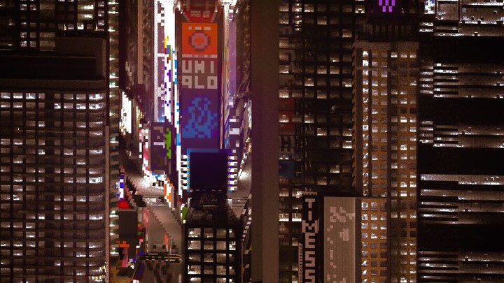 Times Square Minecraft Map