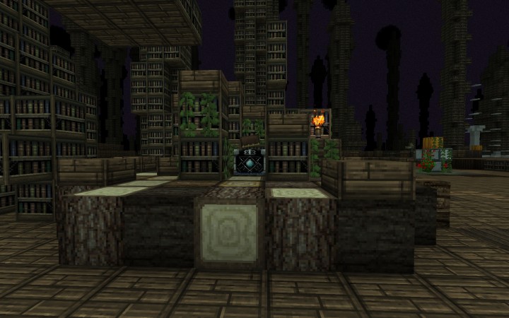 The Forbidden Library - Custom Dimension [No Mods] Minecraft Map