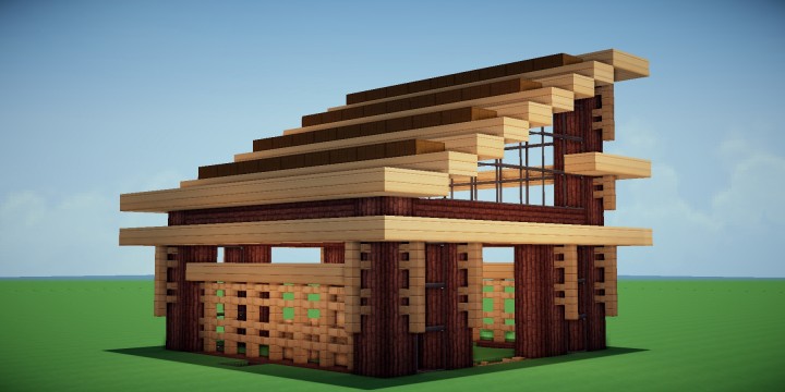 Modern Eco Village | Horse Stables 1 Minecraft Map