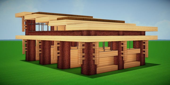 Modern Eco Village | Horse Stables 2 Minecraft Map