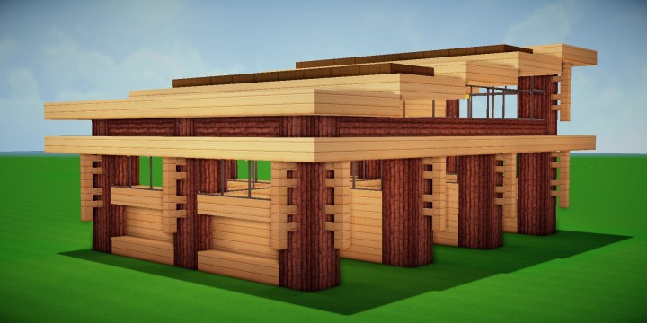 Modern Eco Village | Horse Stables 2 Minecraft Map