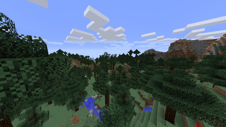 Almenia: Natural camping with survival kit. Minecraft Map