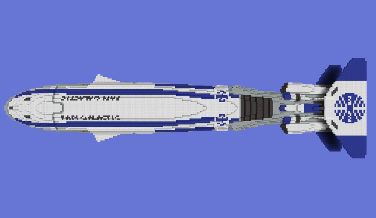 BSG Pan Galactic Minecraft Map